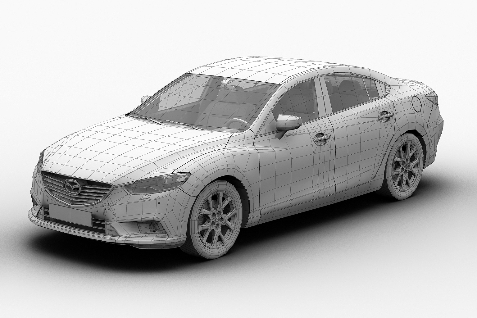 3d model 6 mazda 3
