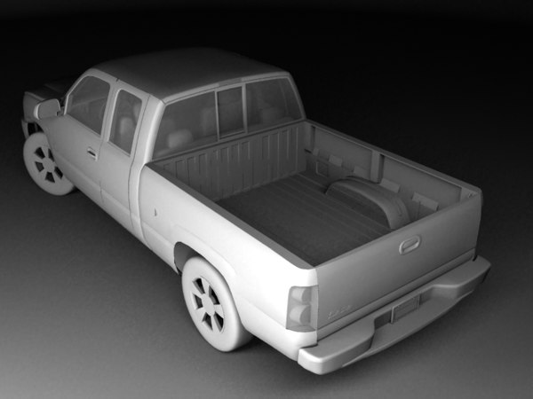 chevrolet silverado ss 3d max