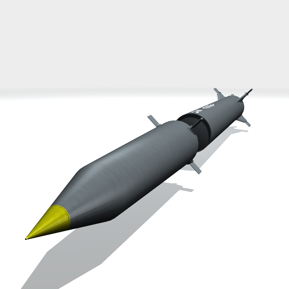 3ds max army pgm-11 redstone missile