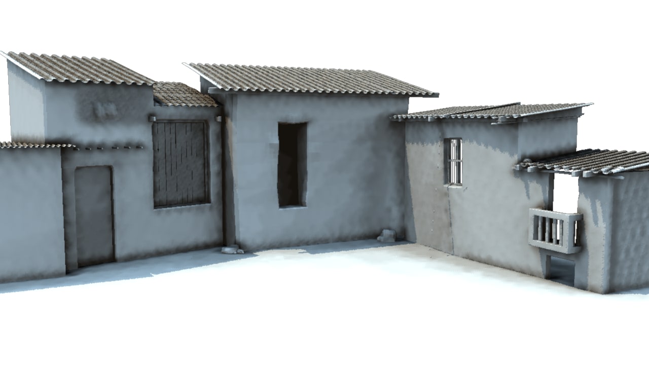 3d set model