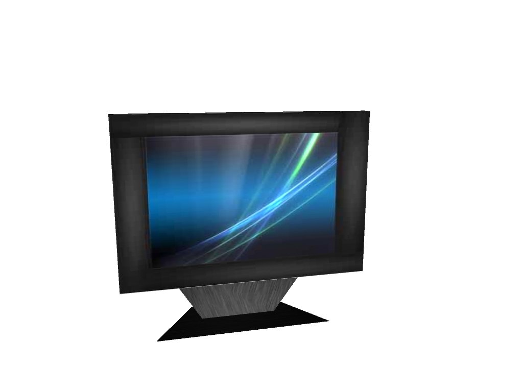 free pc monitor 3d model