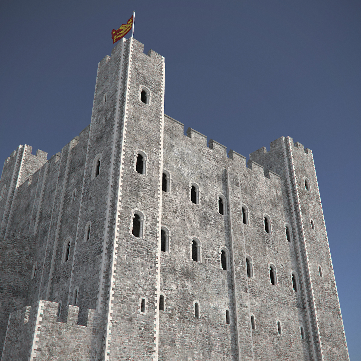 medieval castle 3 3d model