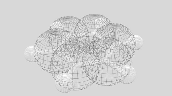 benzene chemical 3d model