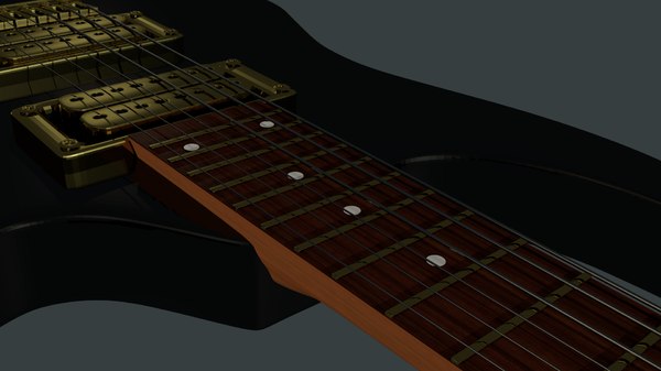 Ibanez Guitarra RGX series High Poly Modelo 3D - TurboSquid 701260