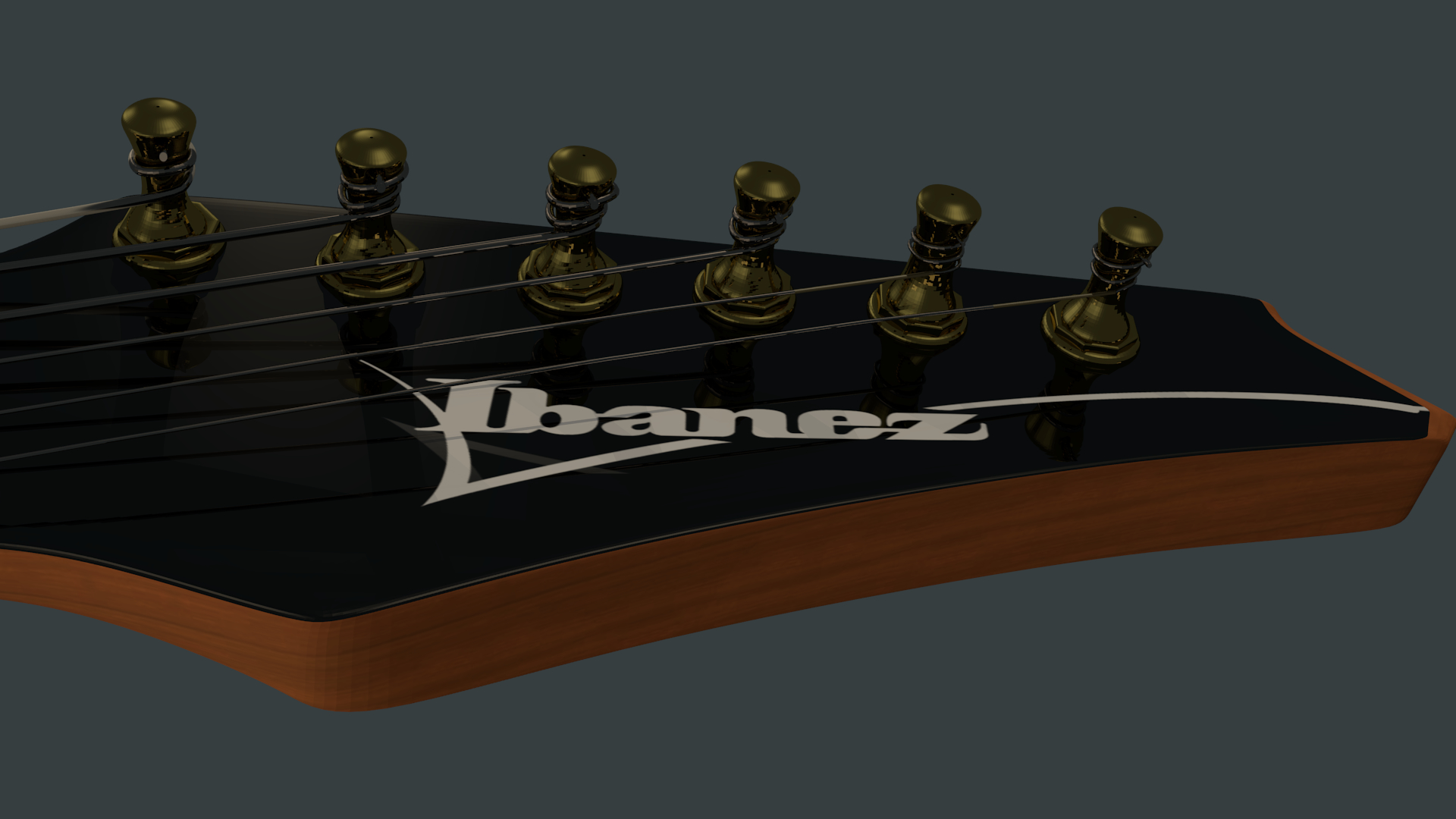 Ibanez Guitarra RGX series High Poly Modelo 3D - TurboSquid 701260