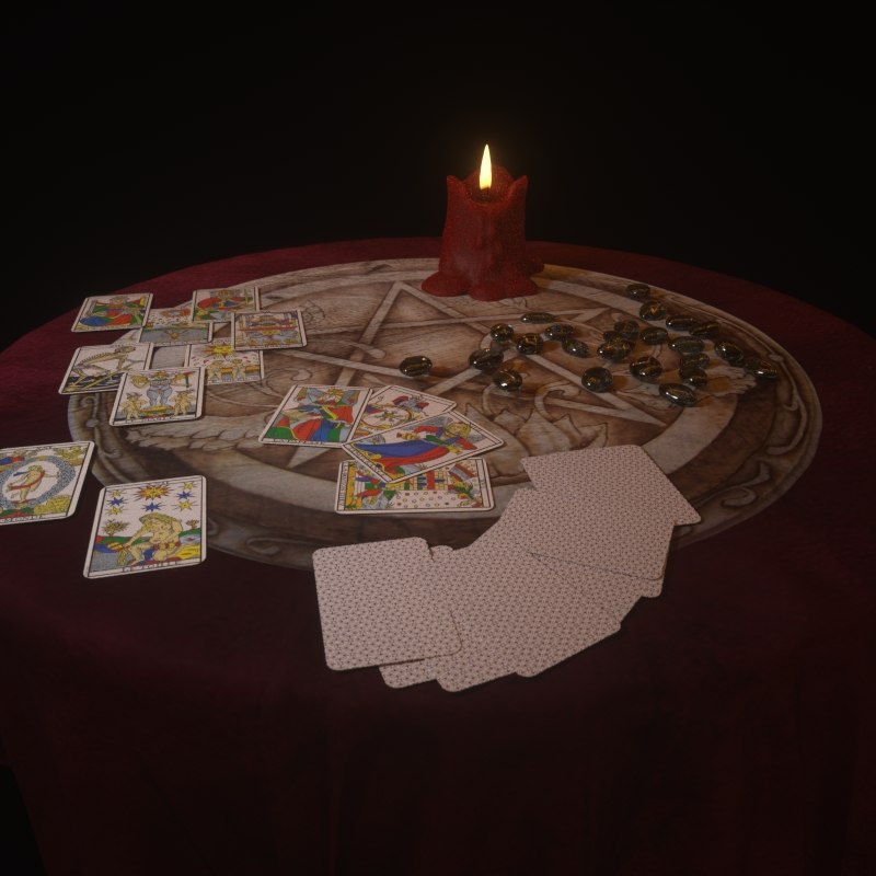 3d model esoteric table