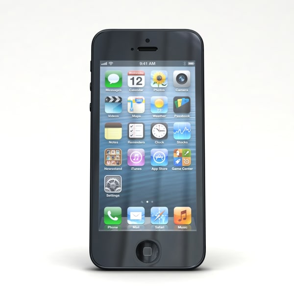 apple iphone 5 black lwo
