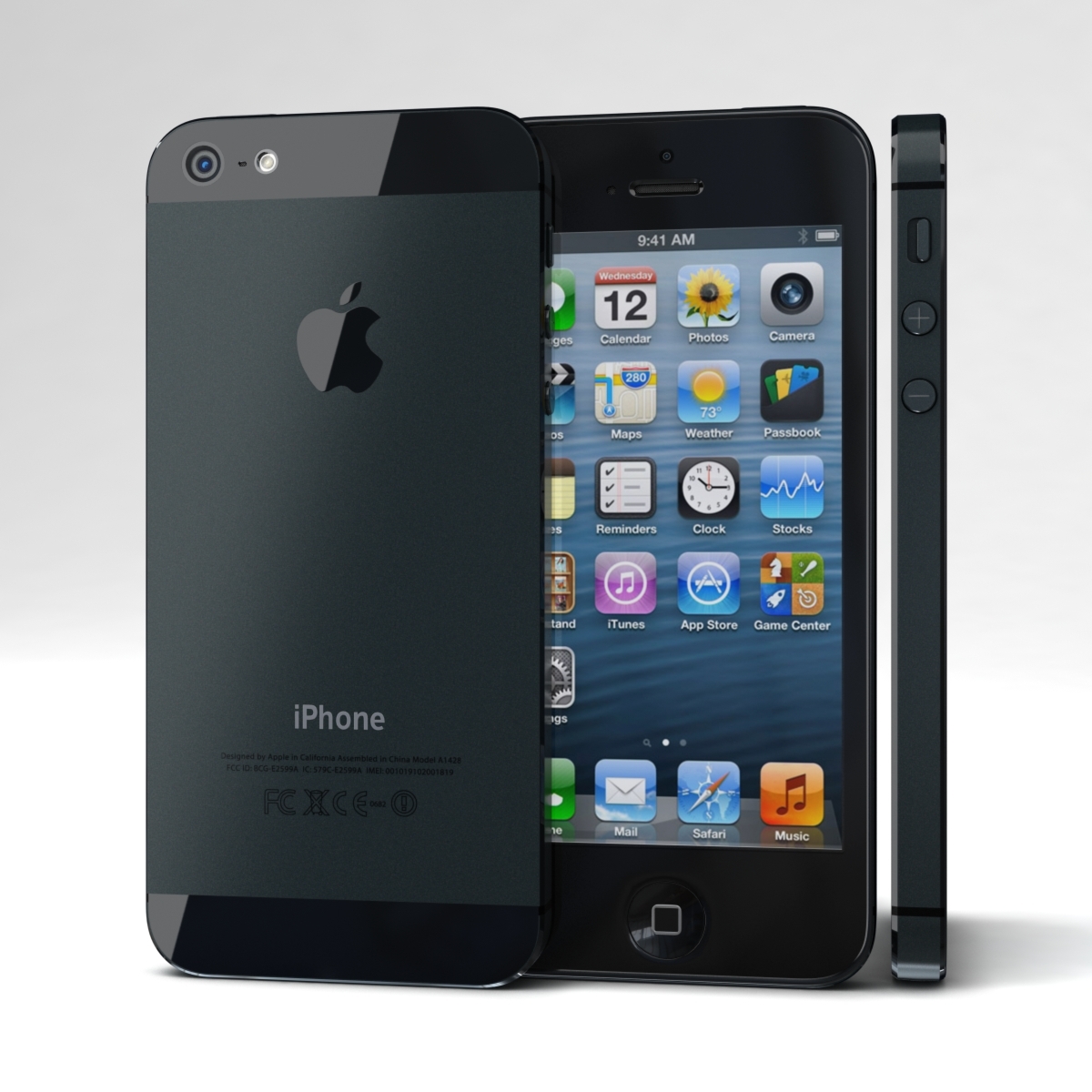 apple iphone 5 black lwo