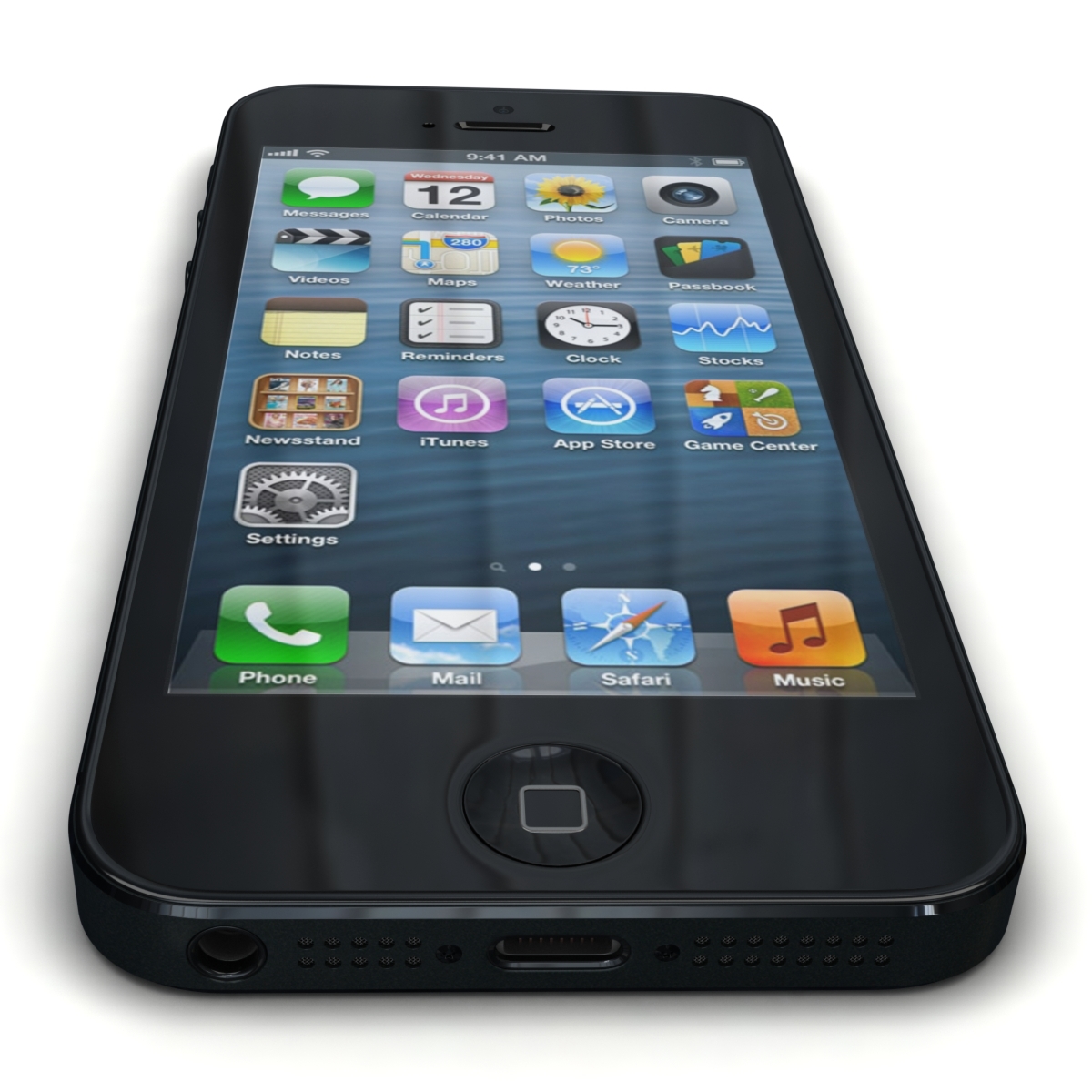 apple iphone 5 black lwo