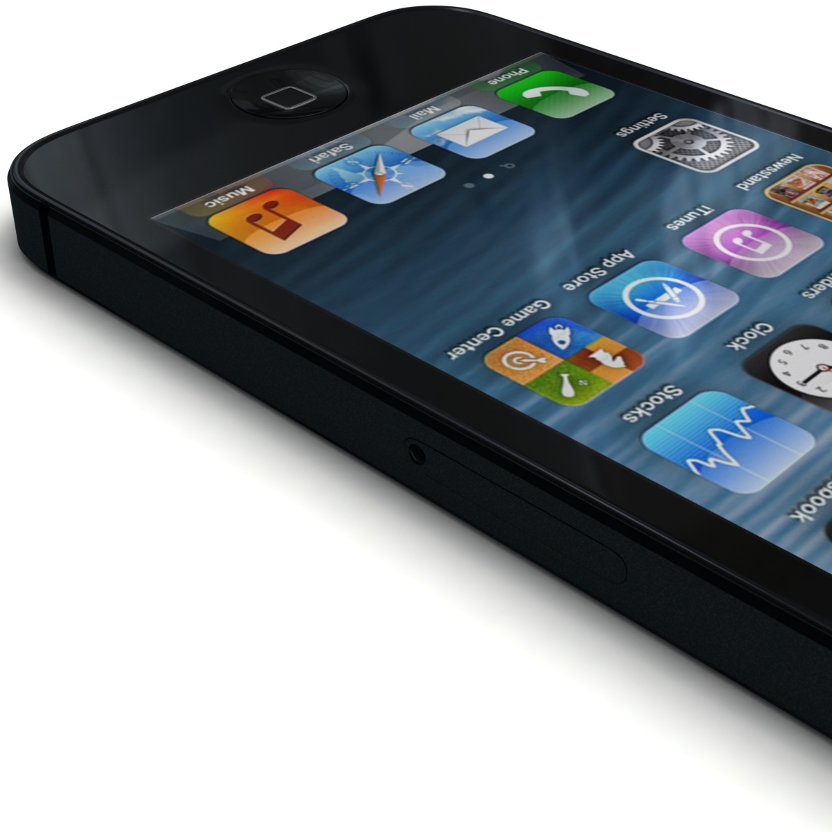 apple iphone 5 black lwo