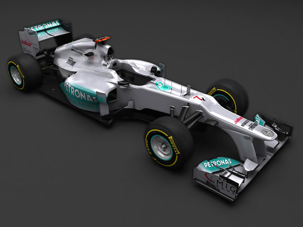 3d 2012 mercedes amg w03