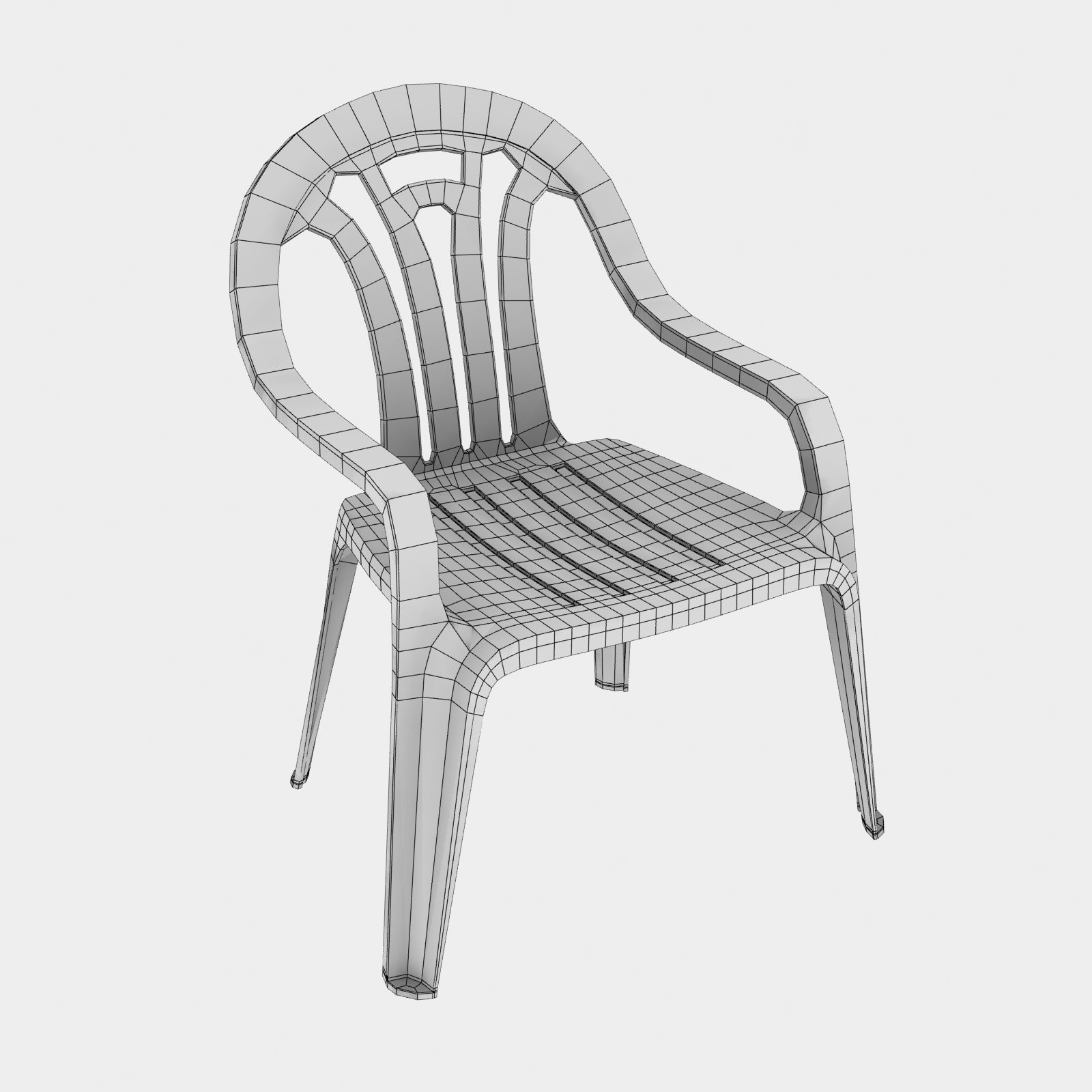 plastic molded chair max