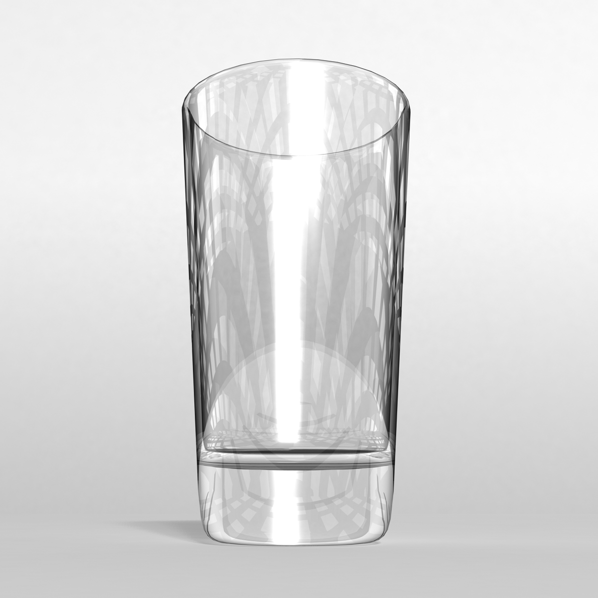 highball glass 3d 3ds