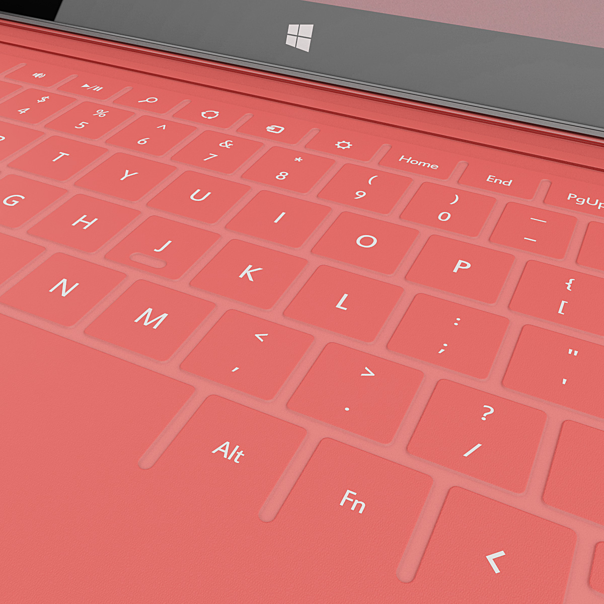 photorealistic microsoft surface cover 3d model