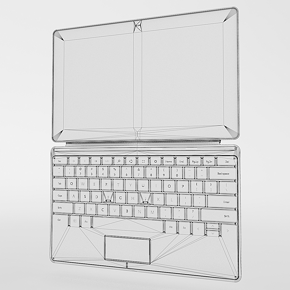 photorealistic microsoft surface cover 3d model