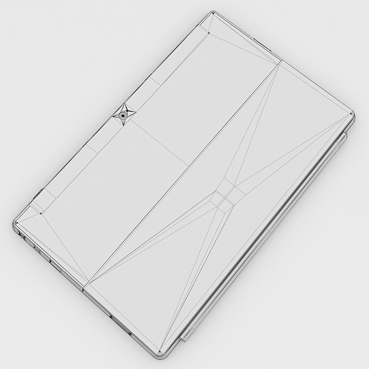 photorealistic microsoft surface cover 3d model