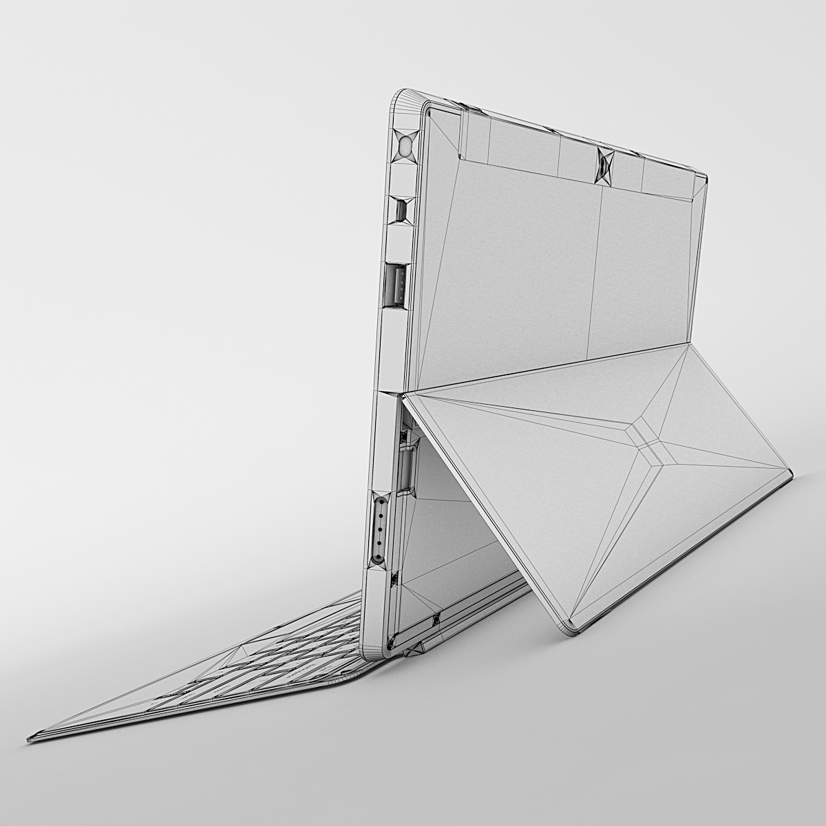 photorealistic microsoft surface cover 3d model