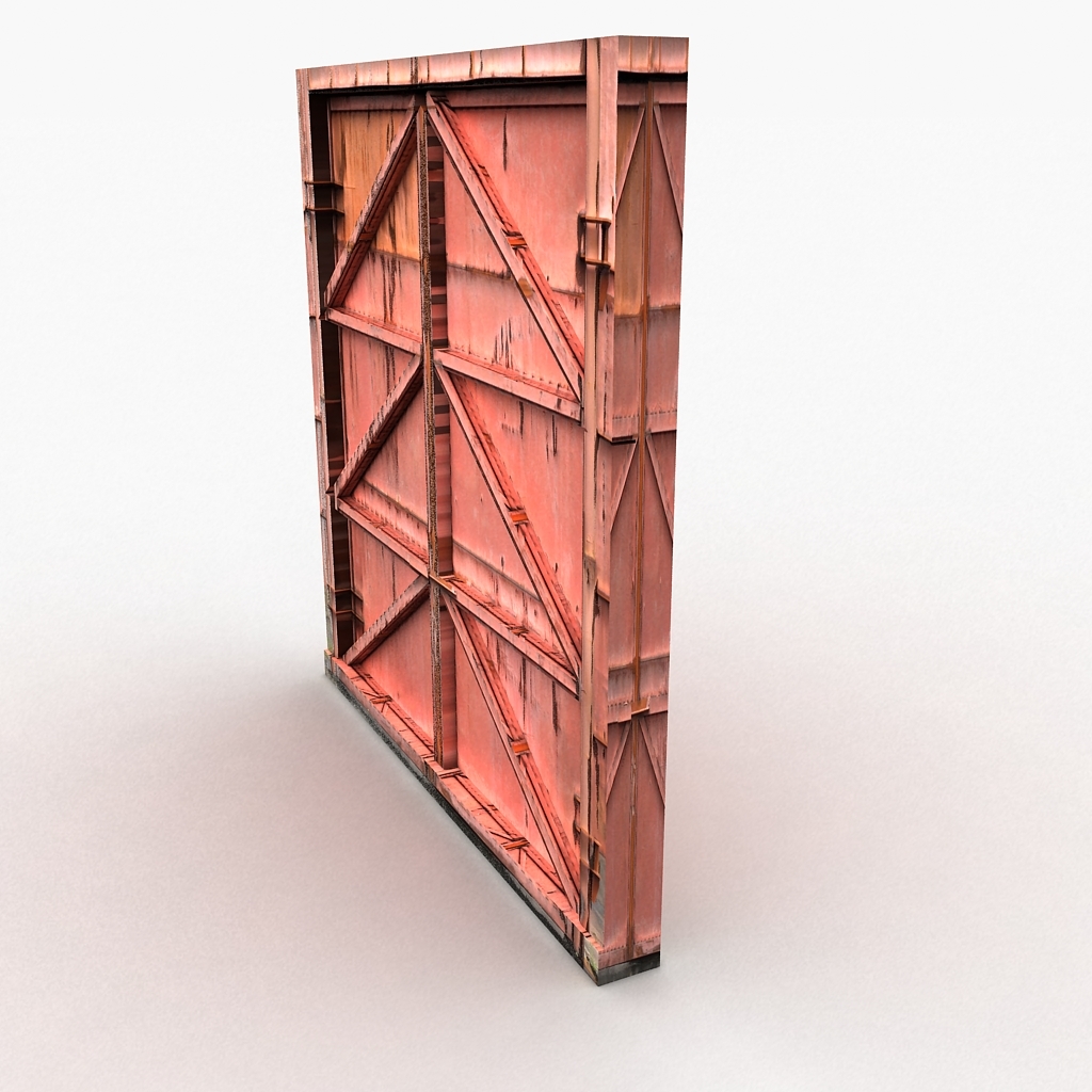 3d metal gate model