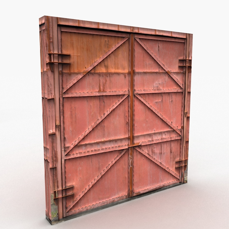 3d metal gate model