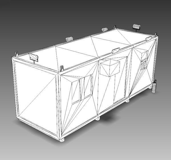 3d office container