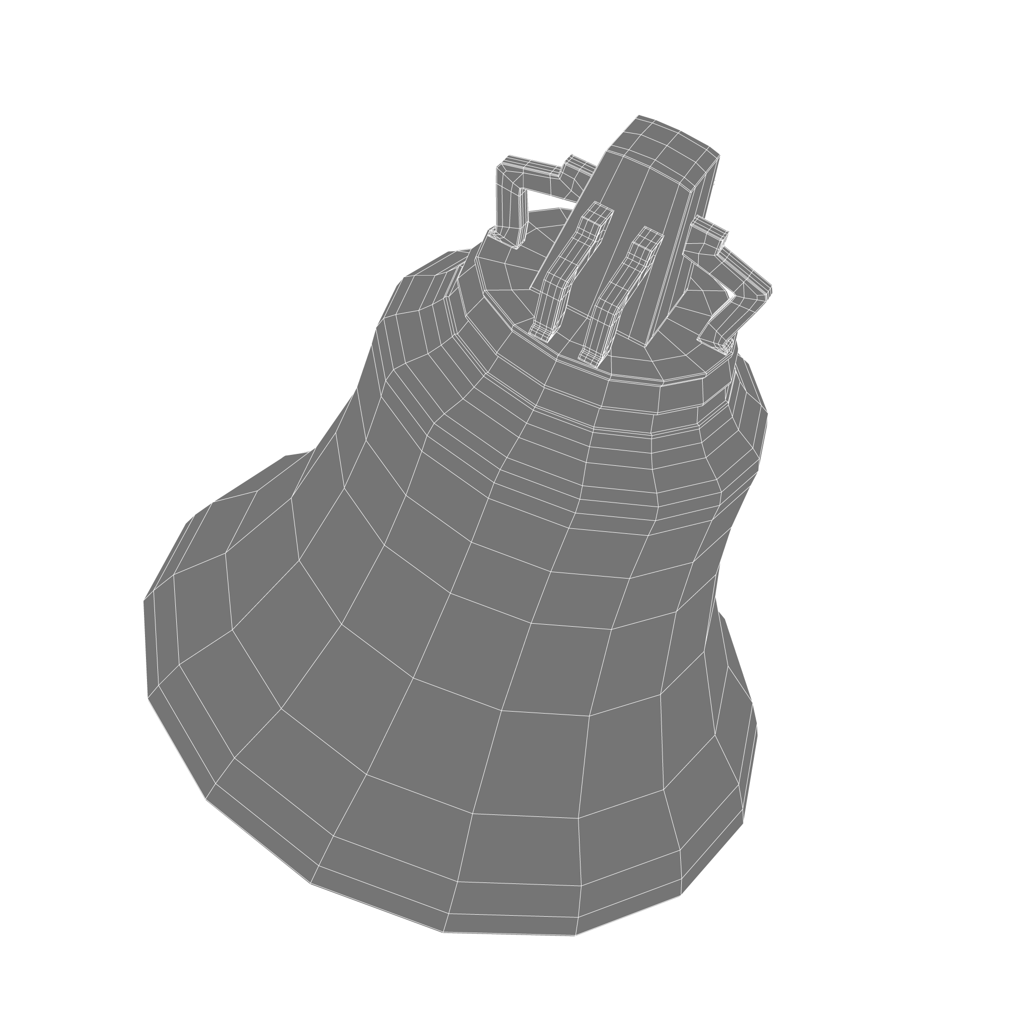 3d model church bell