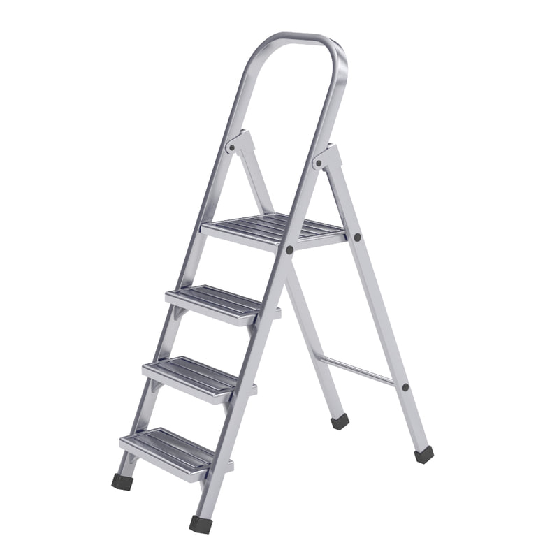 3d ladder step step-ladder 3d ladder step step-ladder