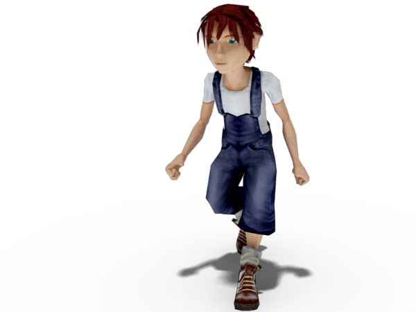 unity character person 3d model