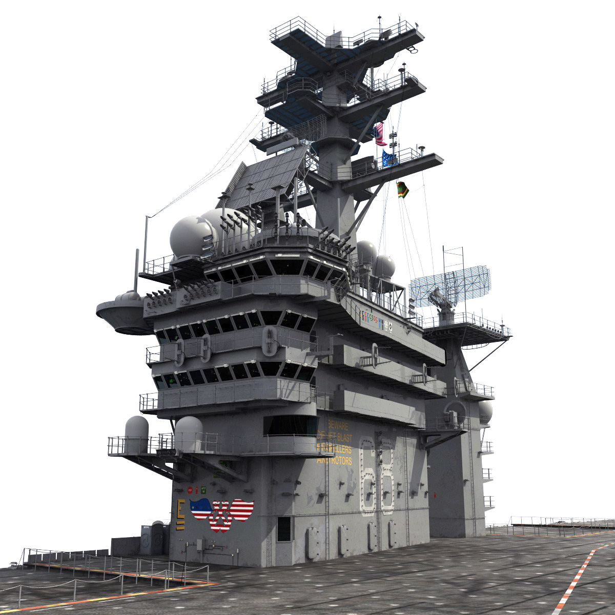 aircraft carrier 5 3d model