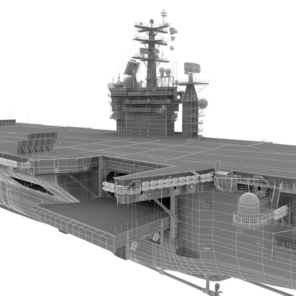 aircraft carrier 5 3d model