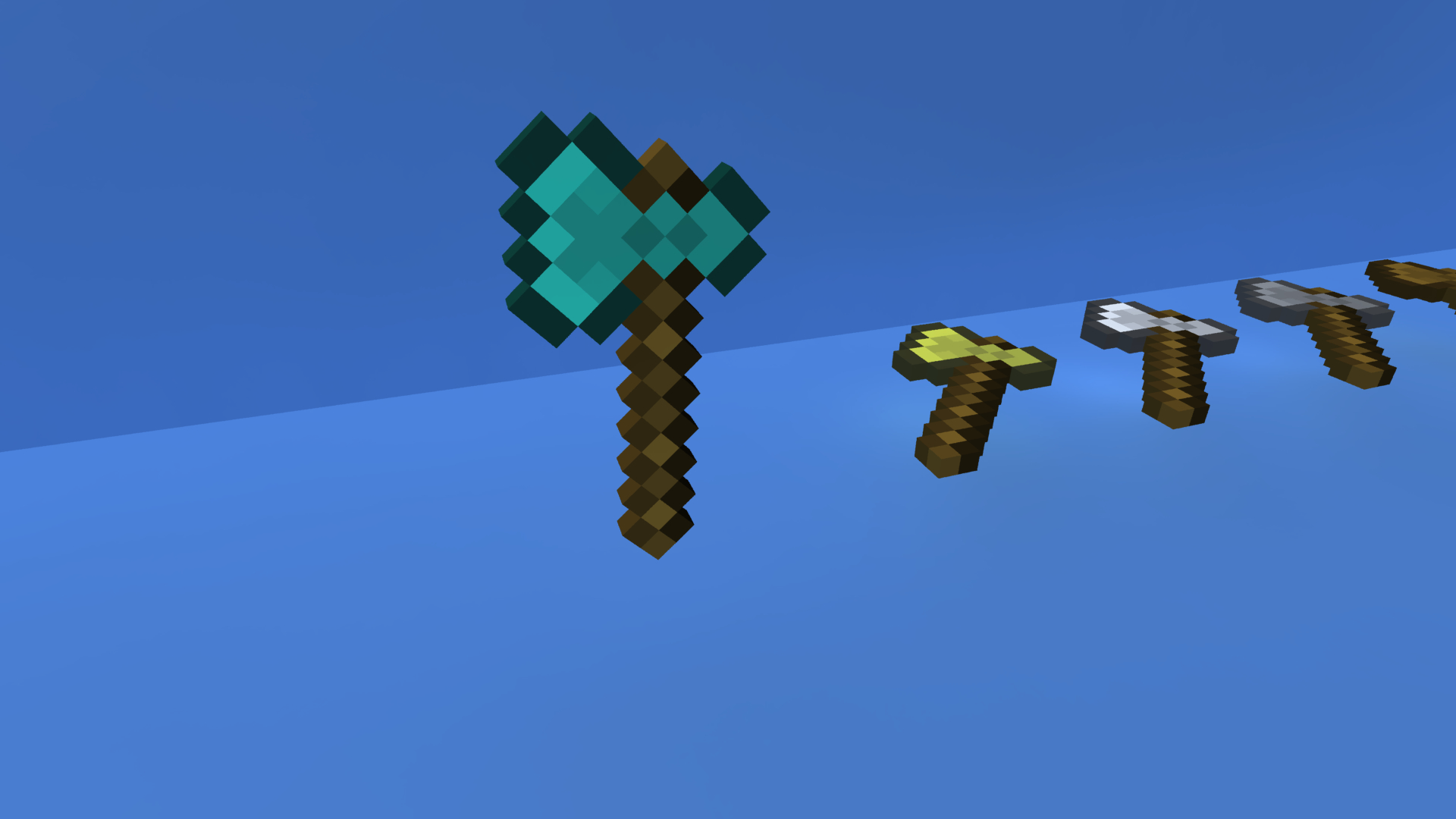 3d max axe minecraft