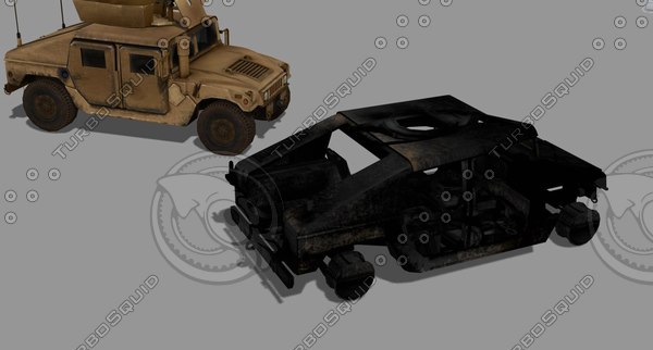 max hmmwv modeled