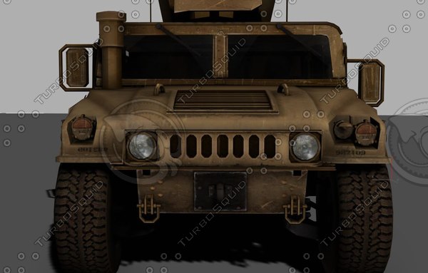 max hmmwv modeled