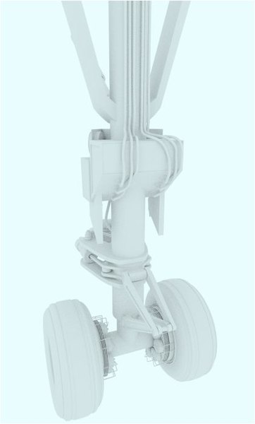 3d model landing gear
