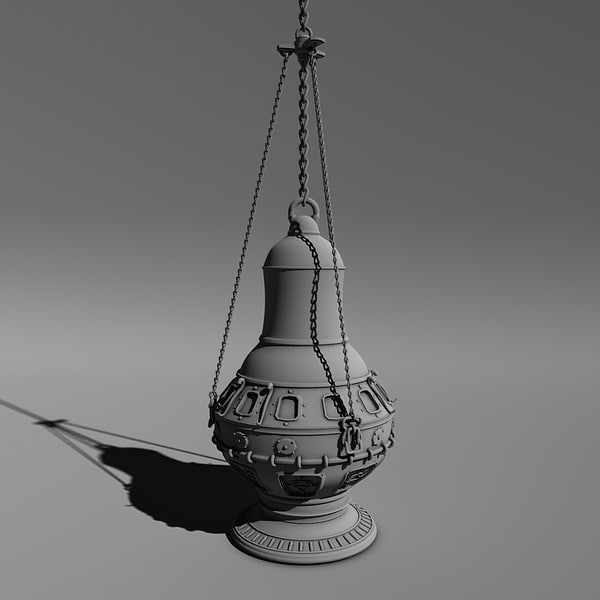 c4d gothic thurible