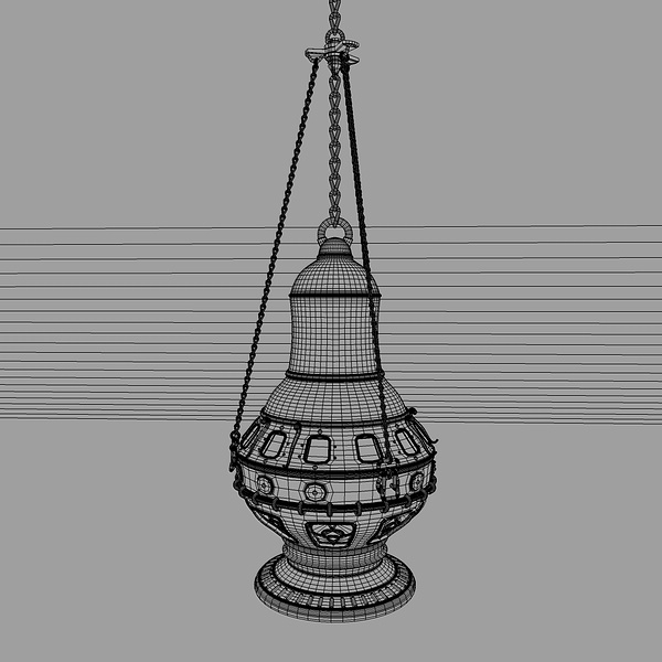 c4d gothic thurible