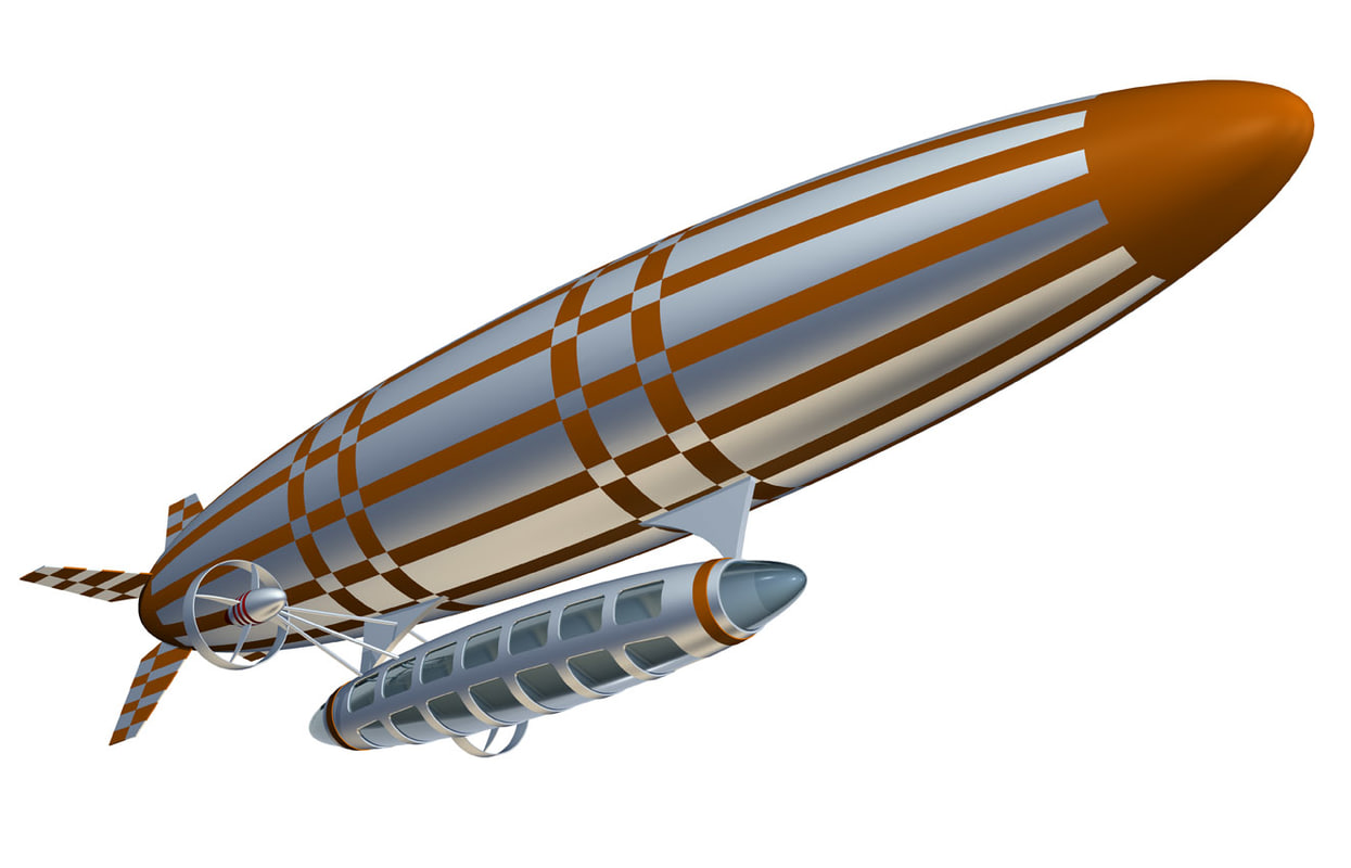 3d model zeppelin