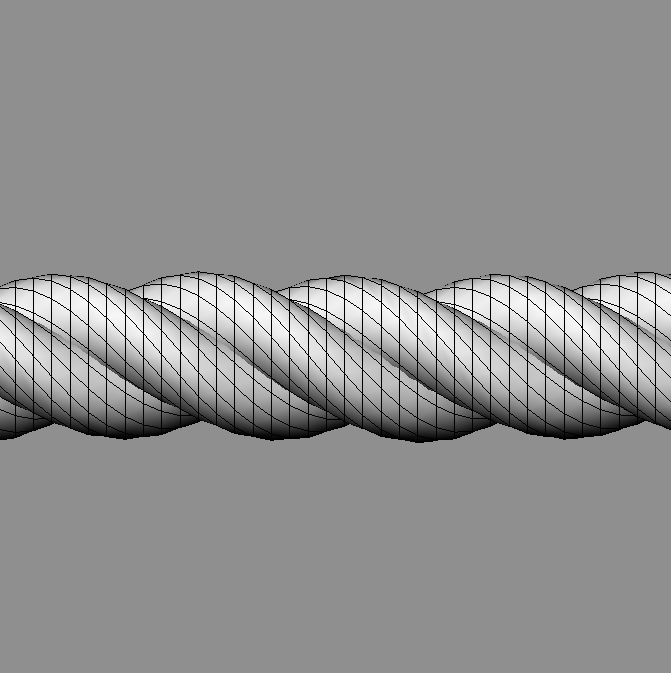 3d rope model