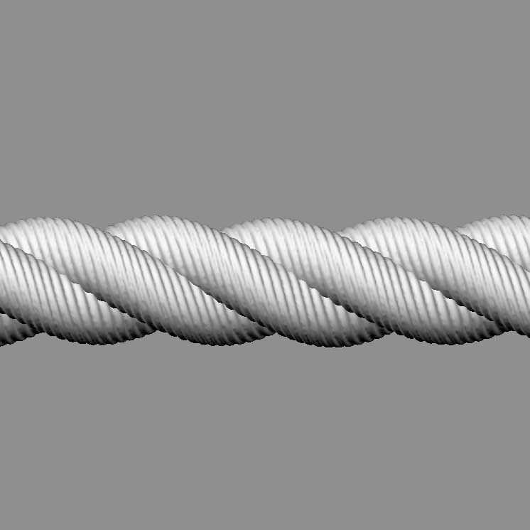 3d rope model