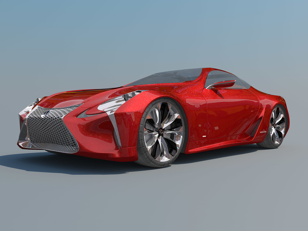 lexus lf-lc 3d max