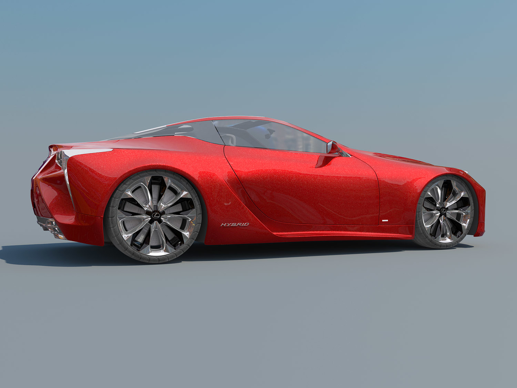 lexus lf-lc 3d max
