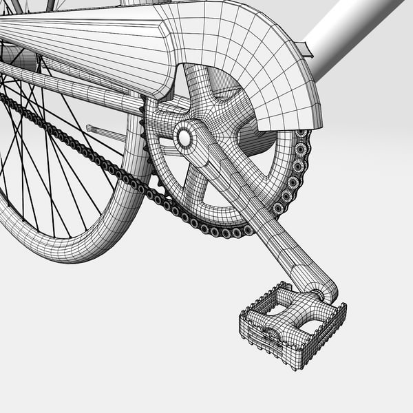 3d model of bicycle cycle