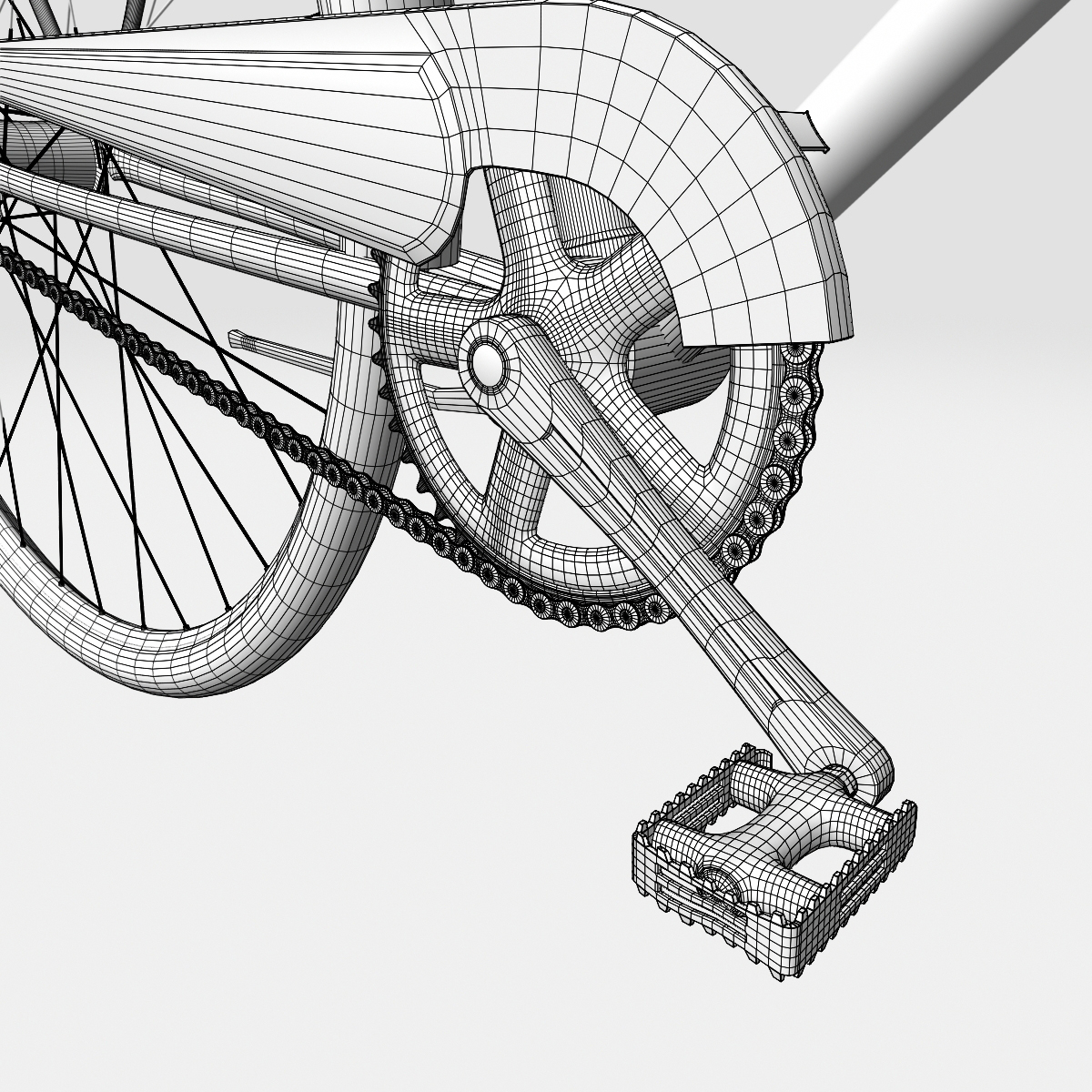 3d model of bicycle cycle