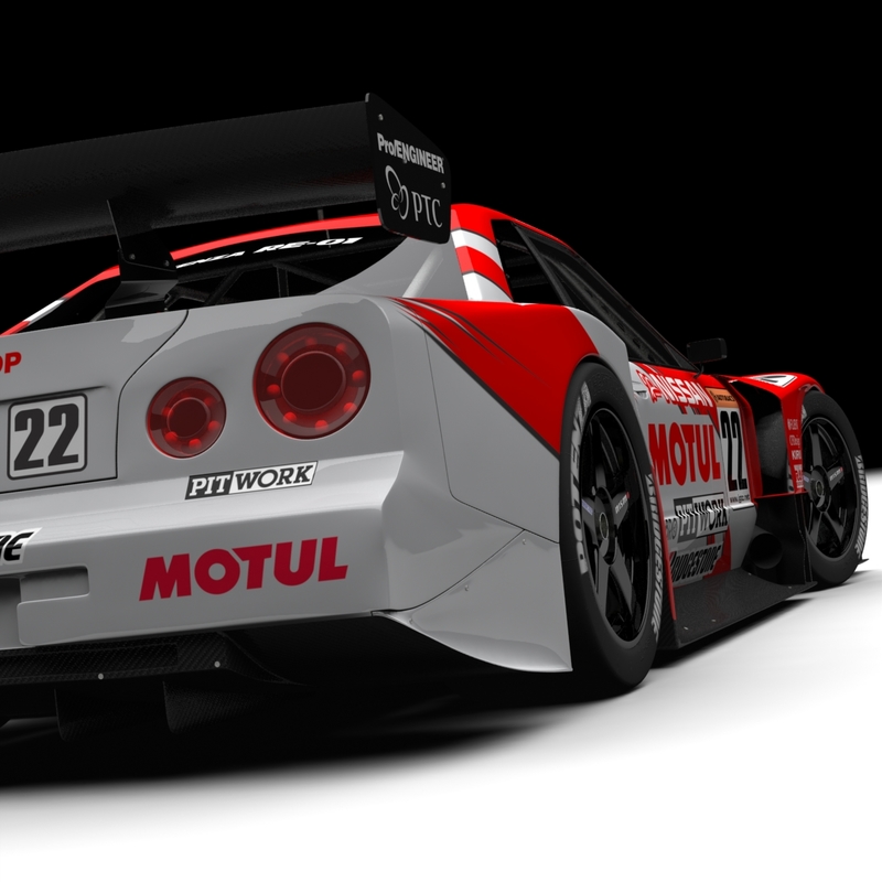 nissan gtr r34 3d model