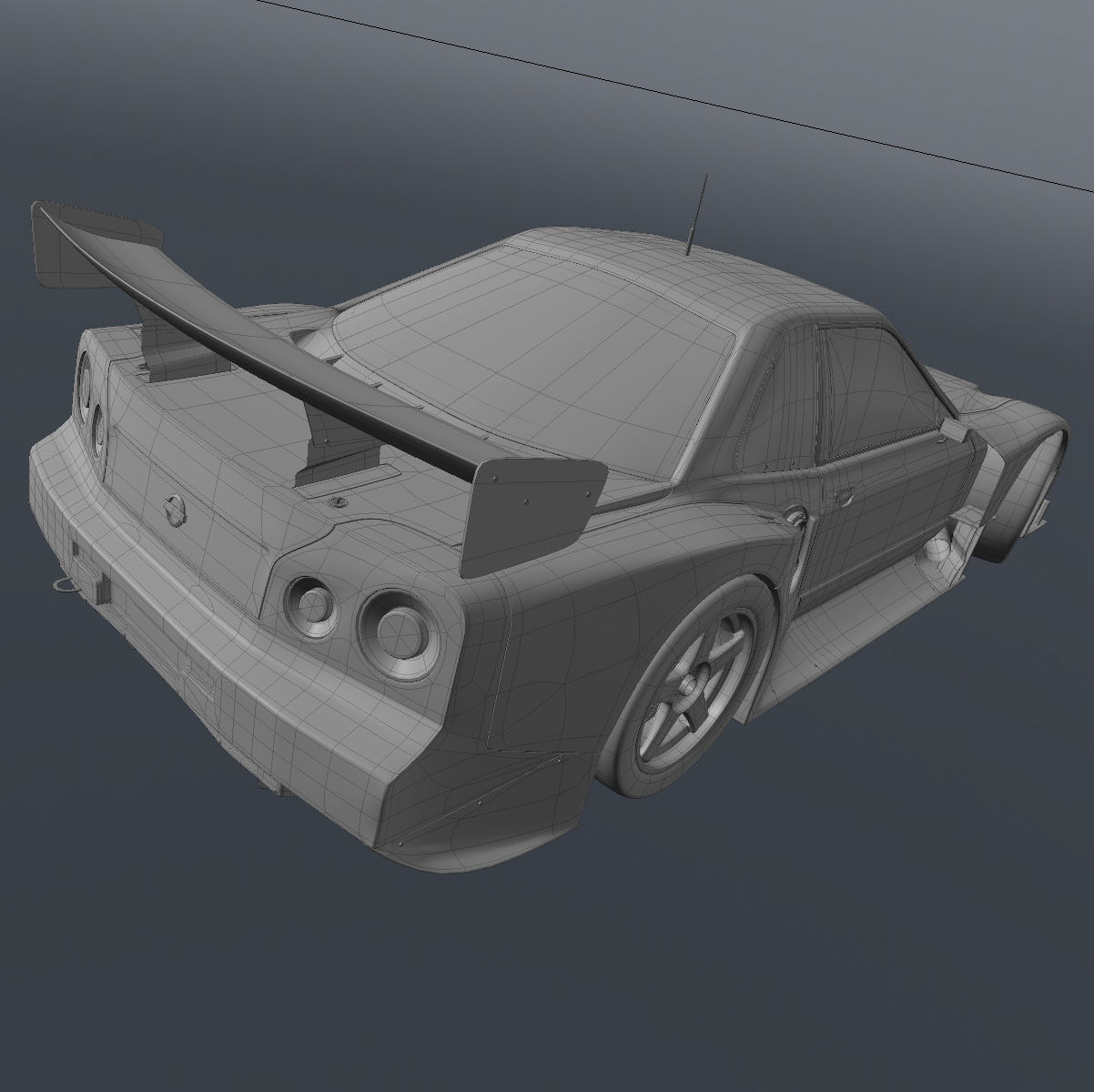 nissan gtr r34 3d model