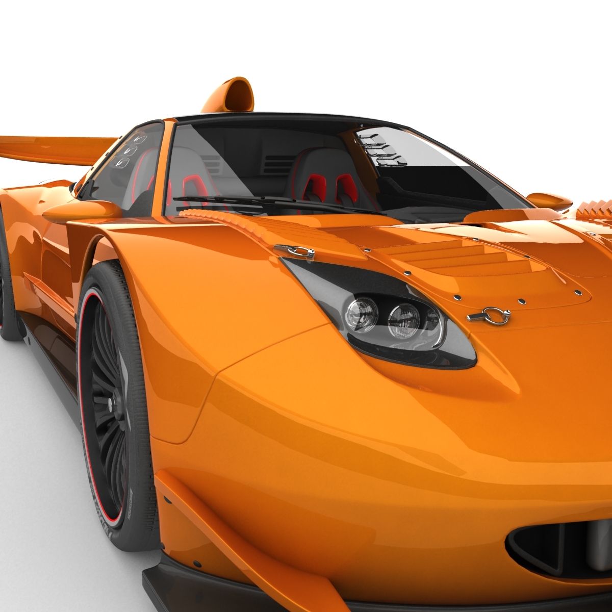 3d racing cars 5 model