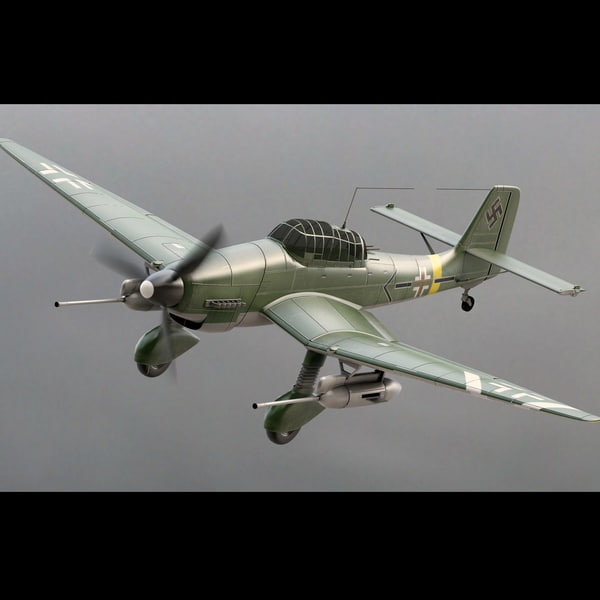 junkers ju stuka 3d model