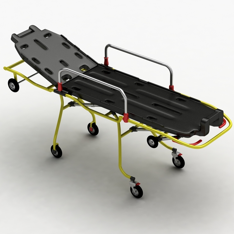 rolling stretcher 3d model