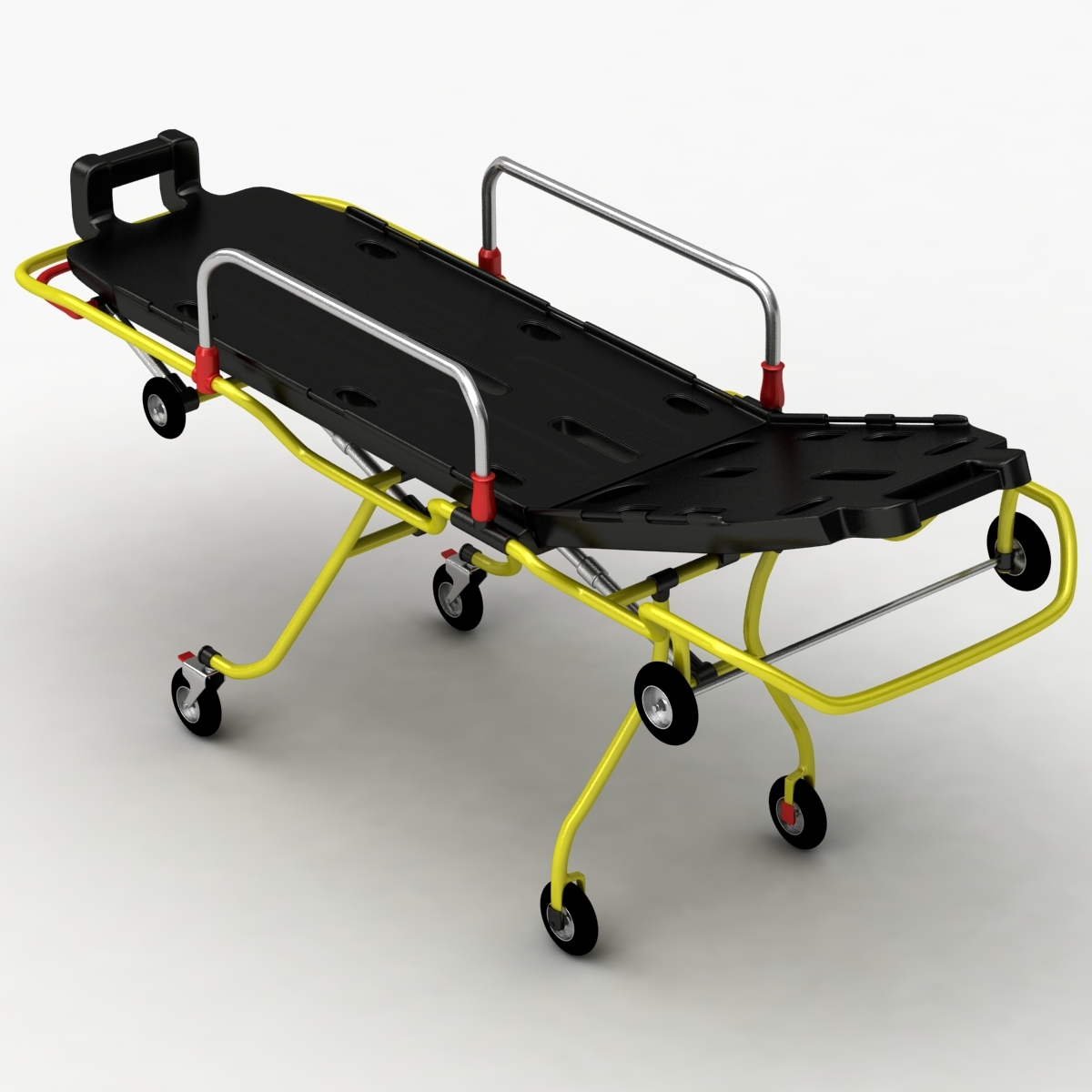 rolling stretcher 3d model