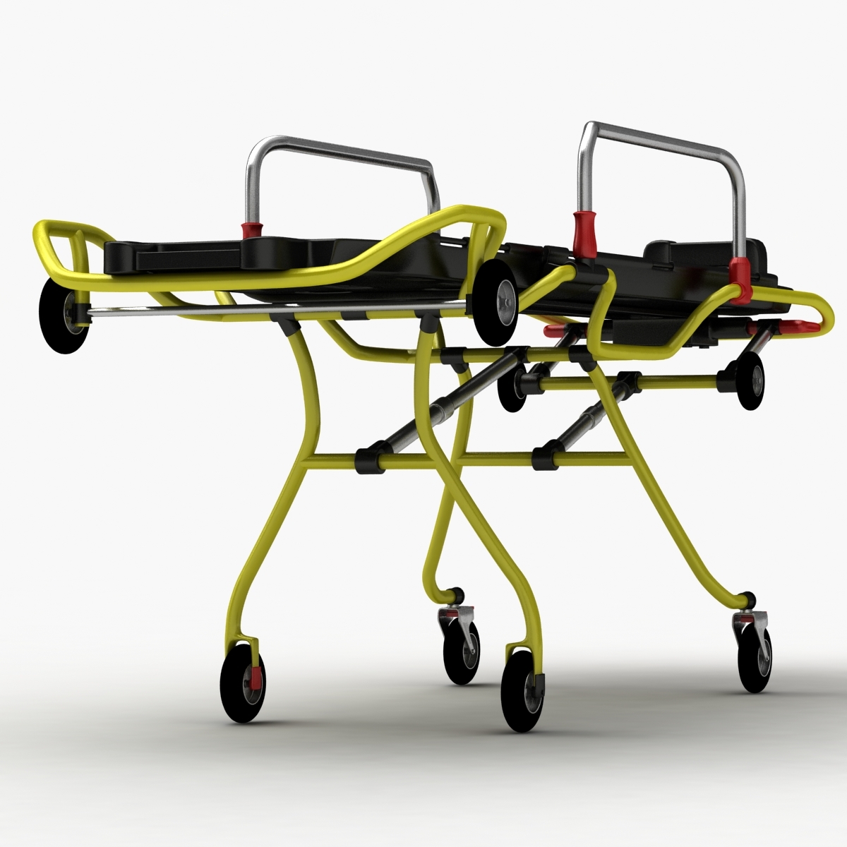 rolling stretcher 3d model