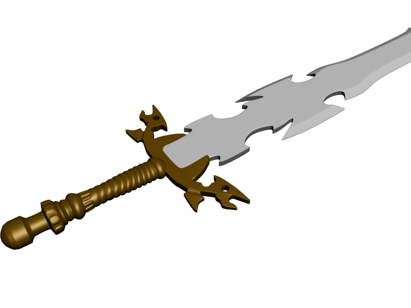 blade sharp sword dxf